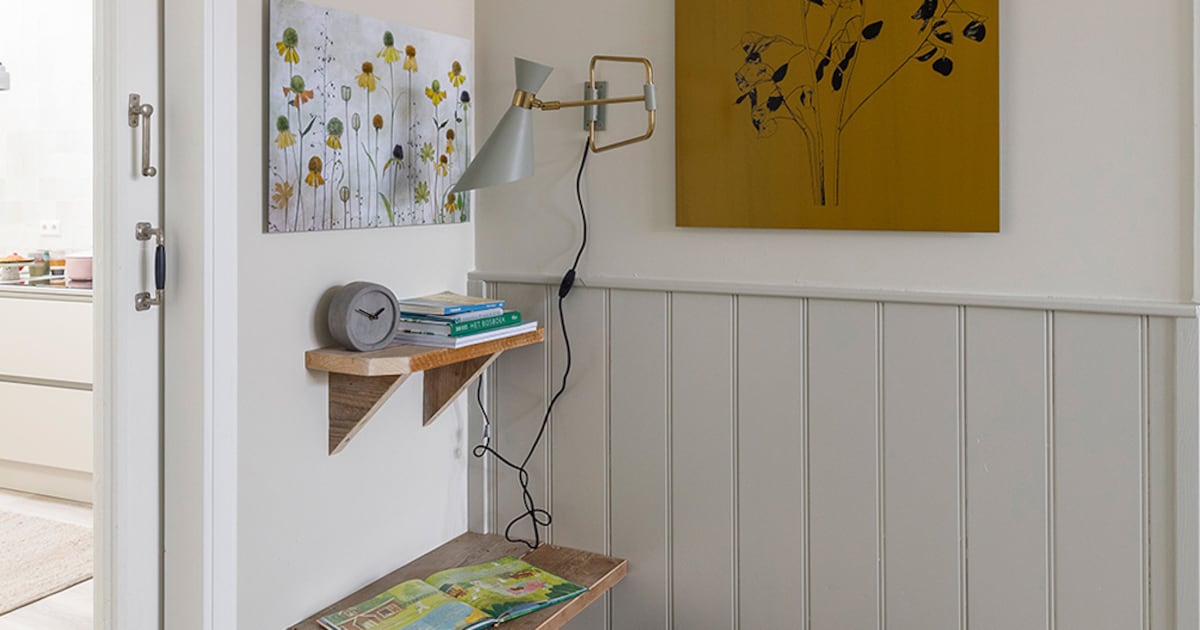 Ga voor een goede eerste indruk met lambrisering in de hal | vtwonen