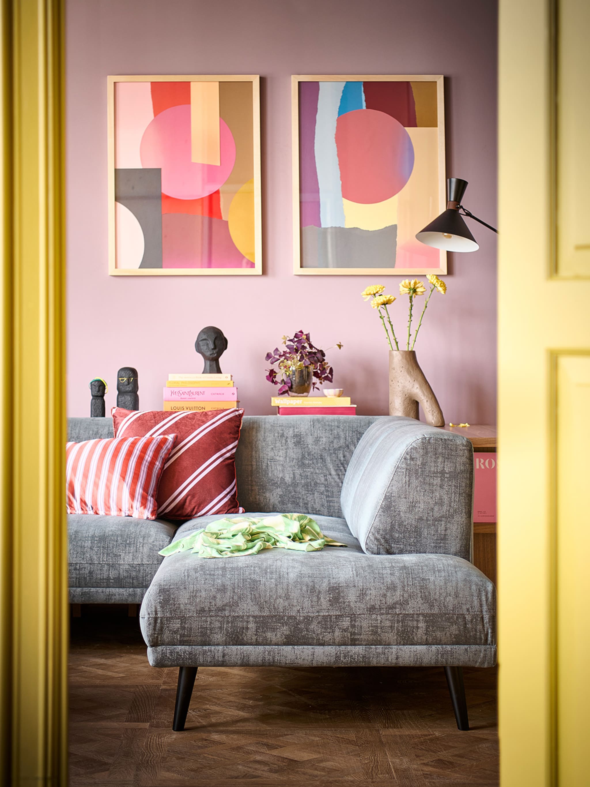 5x kleuren die prachtig combineren met grijs | vtwonen