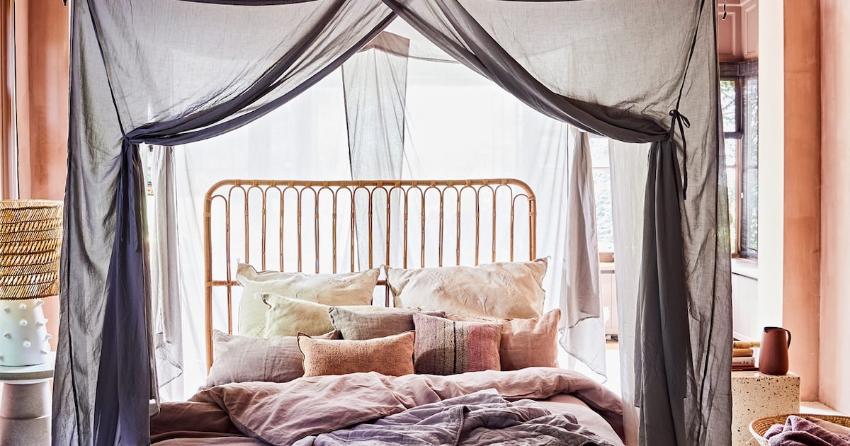 Sweet dreams in een DIY hemelbed | vtwonen