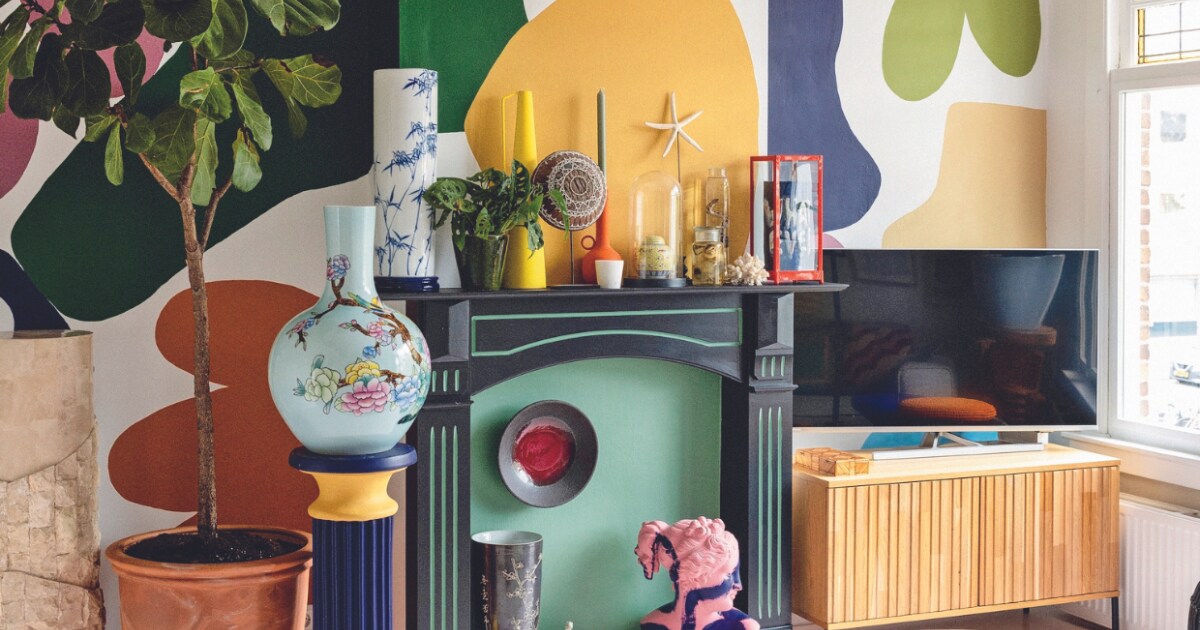 Woonidee: maak zelf een muurschildering | vtwonen