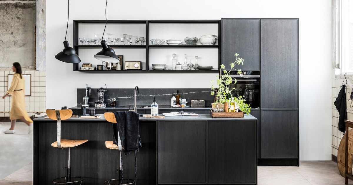 vtwonen collectie keuken Black