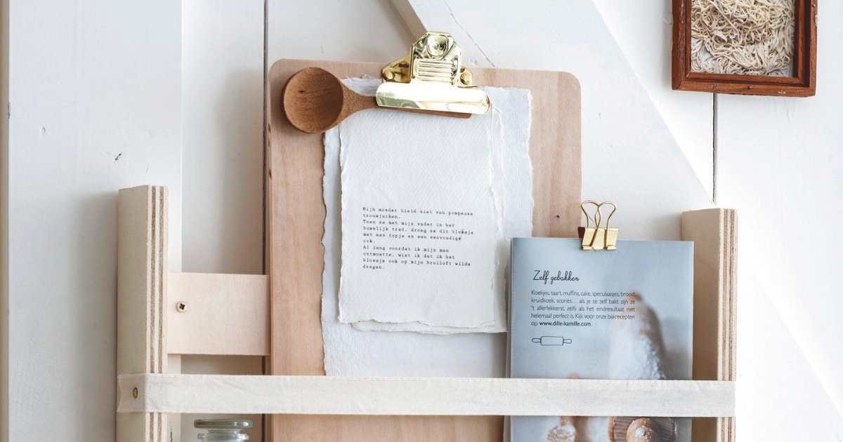 Met deze DIY plank pronk je met je verzameling én knutselkunsten