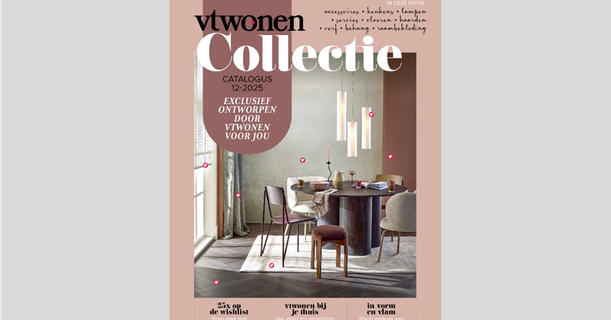 Ontdek de unieke vtwonen collectie van 12-2025 | vtwonen