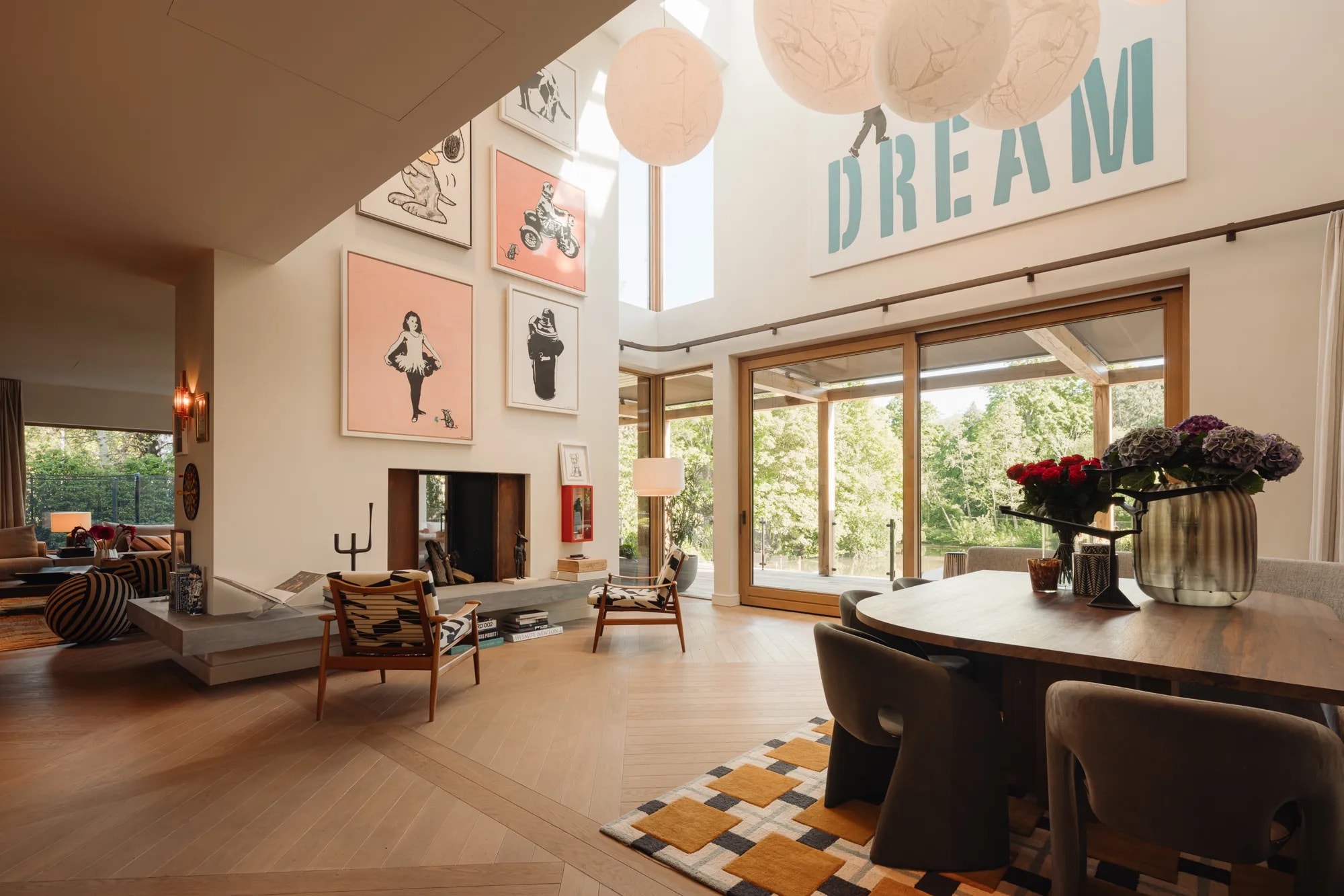 Funda-parel: familievilla met eclectisch interieur